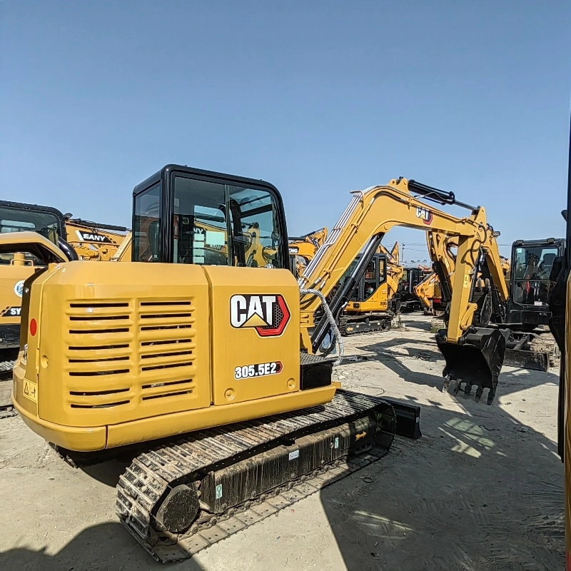 Cheap Price Used Caterpillar 305.5E2 Mini Excavator Small Digging ...