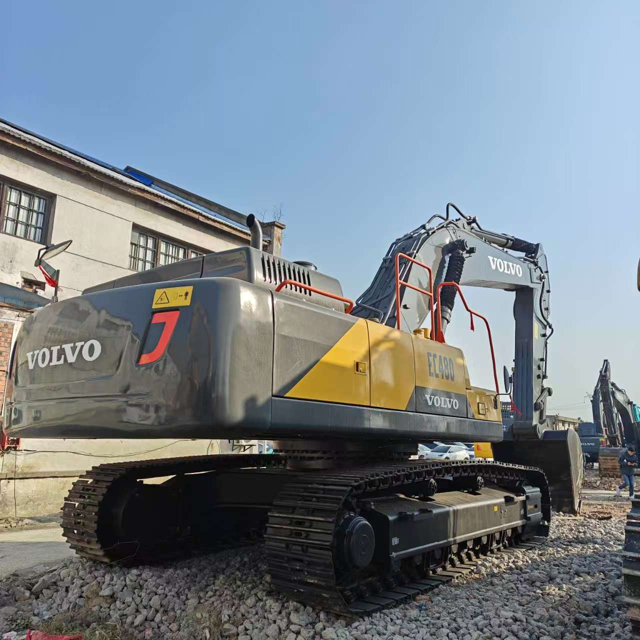 Volvo EC480 Used Excavator Secondhand Heavy Duty Equipment Construction ...