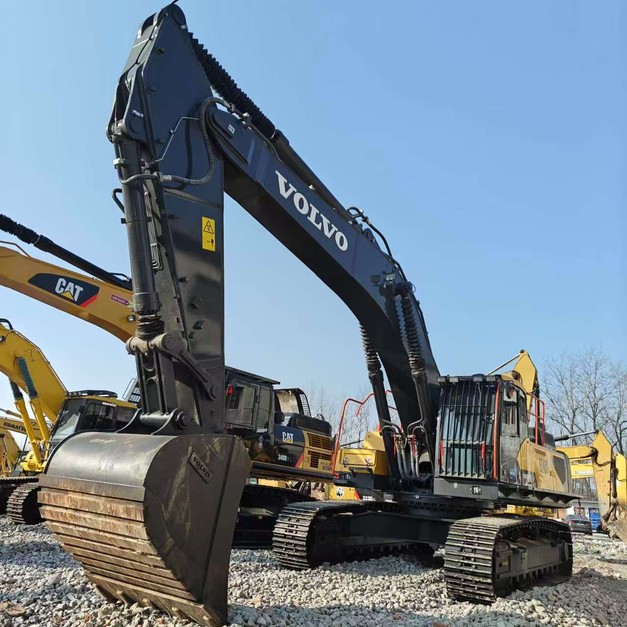 Volvo EC480 Used Excavator Secondhand Heavy Duty Equipment Construction ...