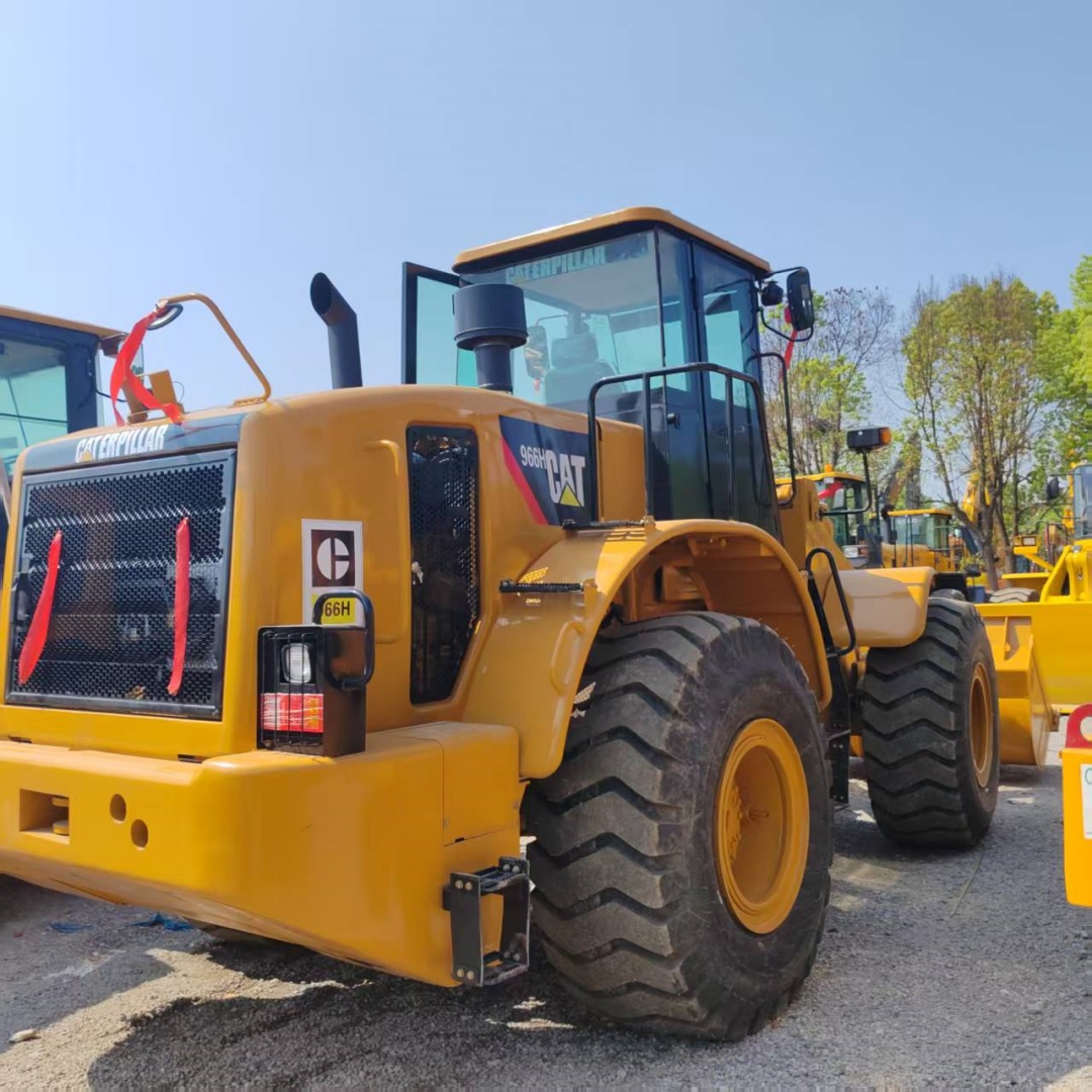High Performance Cat 966H Used Wheel Front Loader Construction ...