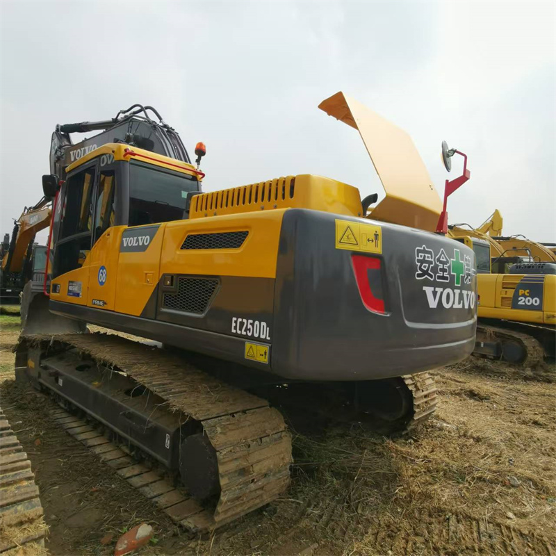 Used Crawler Volvo EC250DL Excavator Heavy Construction Machinery ...