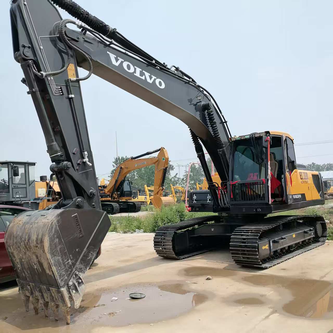Volvo EC220 Used Excavator Heavy Construction Machinery EC210 EC240 ...