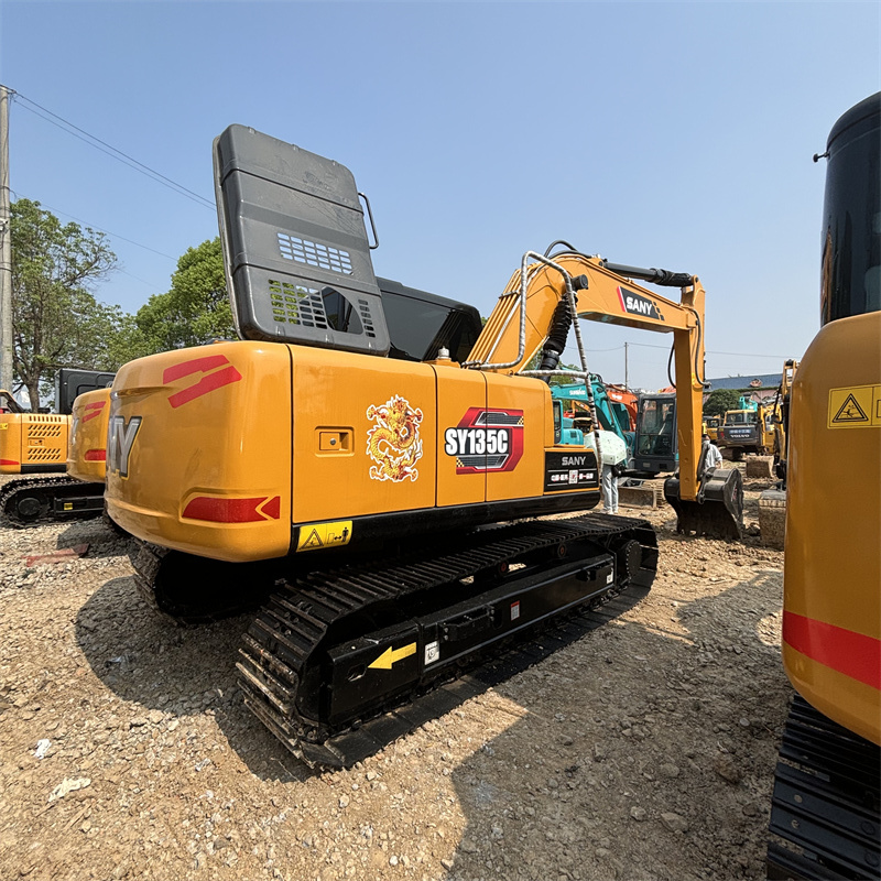 Secondhand Sany SY135C Used Excavator SY155 205 215 235 245 265 305 335 ...