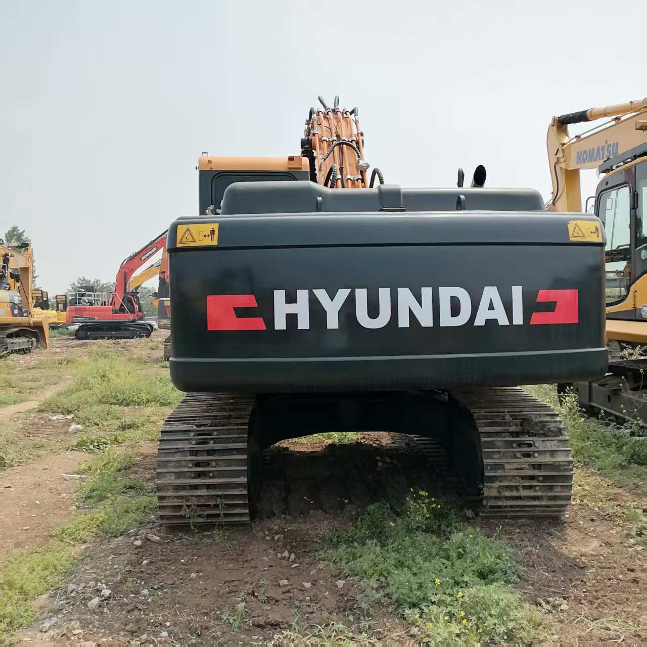 Secondhand Hyundai Excavator 225LC-9S Digging Crawler Construction ...