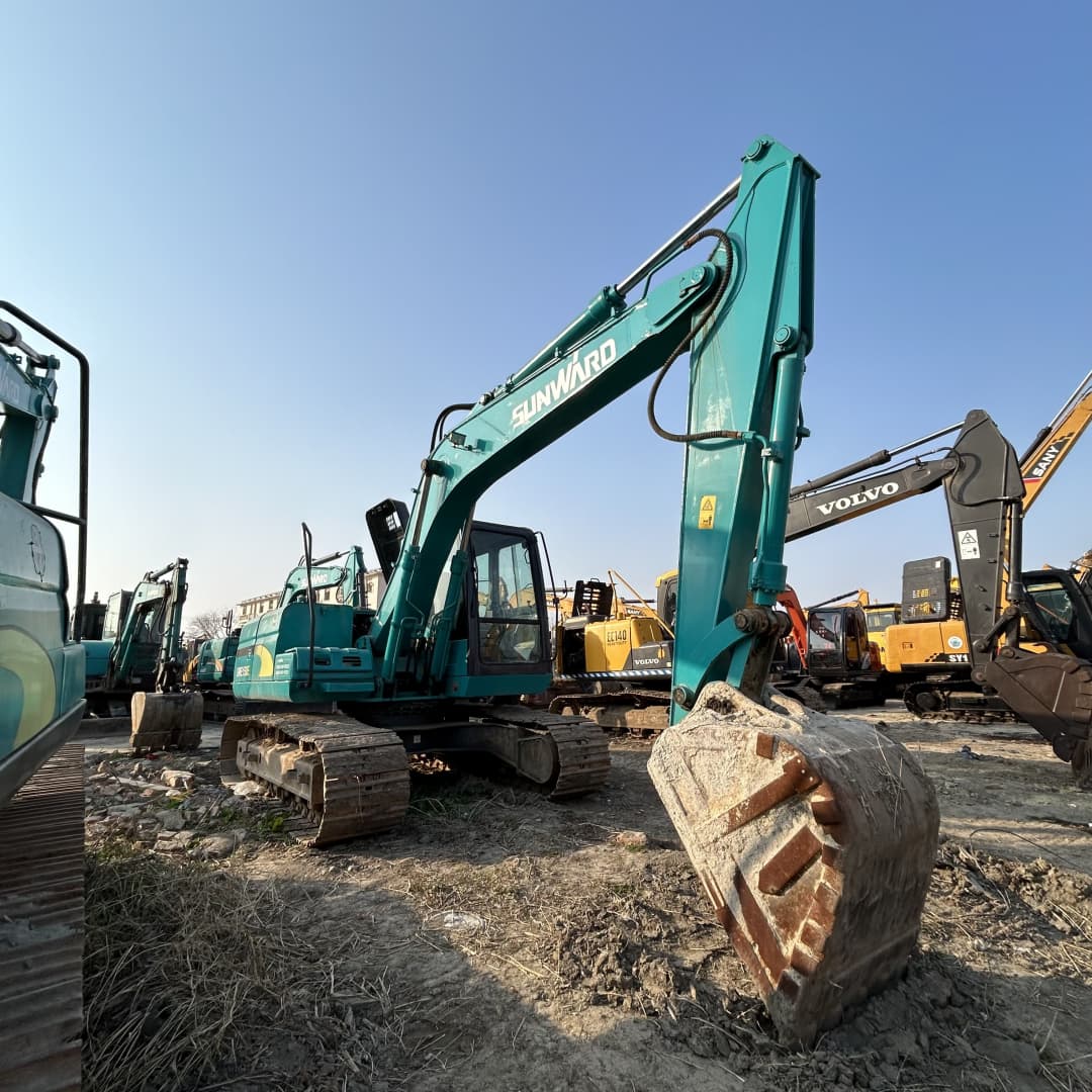 China Used SUNWARD SWE150E Hydraulic Excavator 15Ton Earthmoving ...